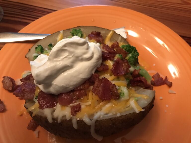 Easy Baked Potato in the Ninja Foodi Air Fryer | Hackett Hill Farm